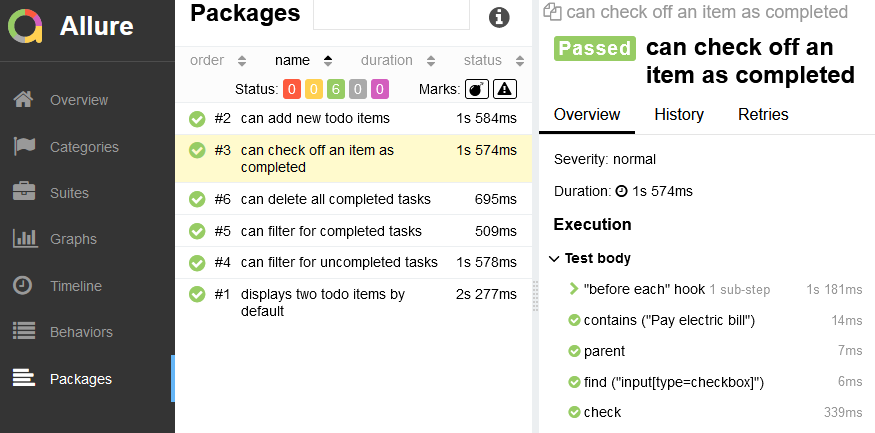 Reporting with Cypress and Allure | End to End Testing